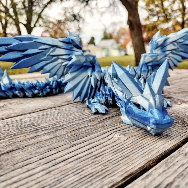 Cinderwing 3d Winged Dragon - Etsy Canada