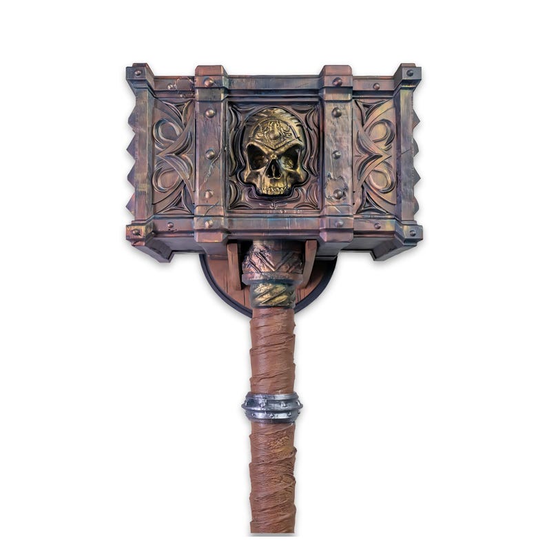 Butcher's Battle Hammer RPG Weapon DND Cosplay Prop - Etsy