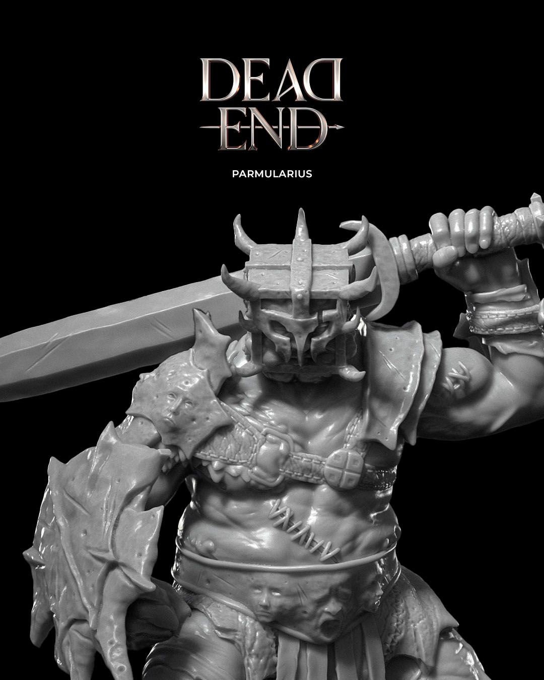 Parmularius 32mm Miniature for RPG Tabletop: Dead End Colosseum ...