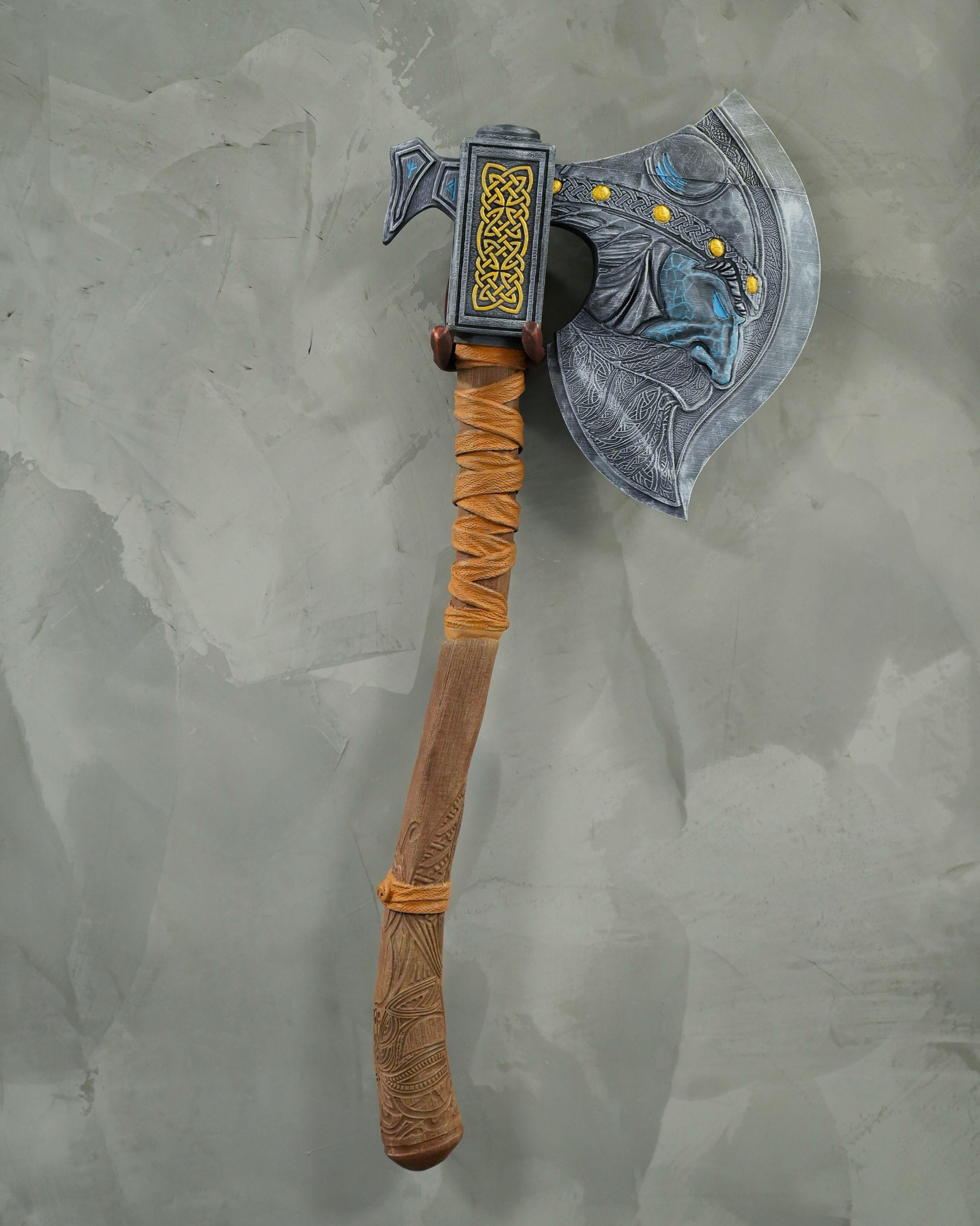 Viking Battle Axe Cosplay Prop, Life Size, Plastic - Etsy