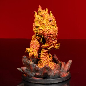 Fire Elemental 32mm Miniature for D&D 5E and Tabletop RPG Azir Fire and ...