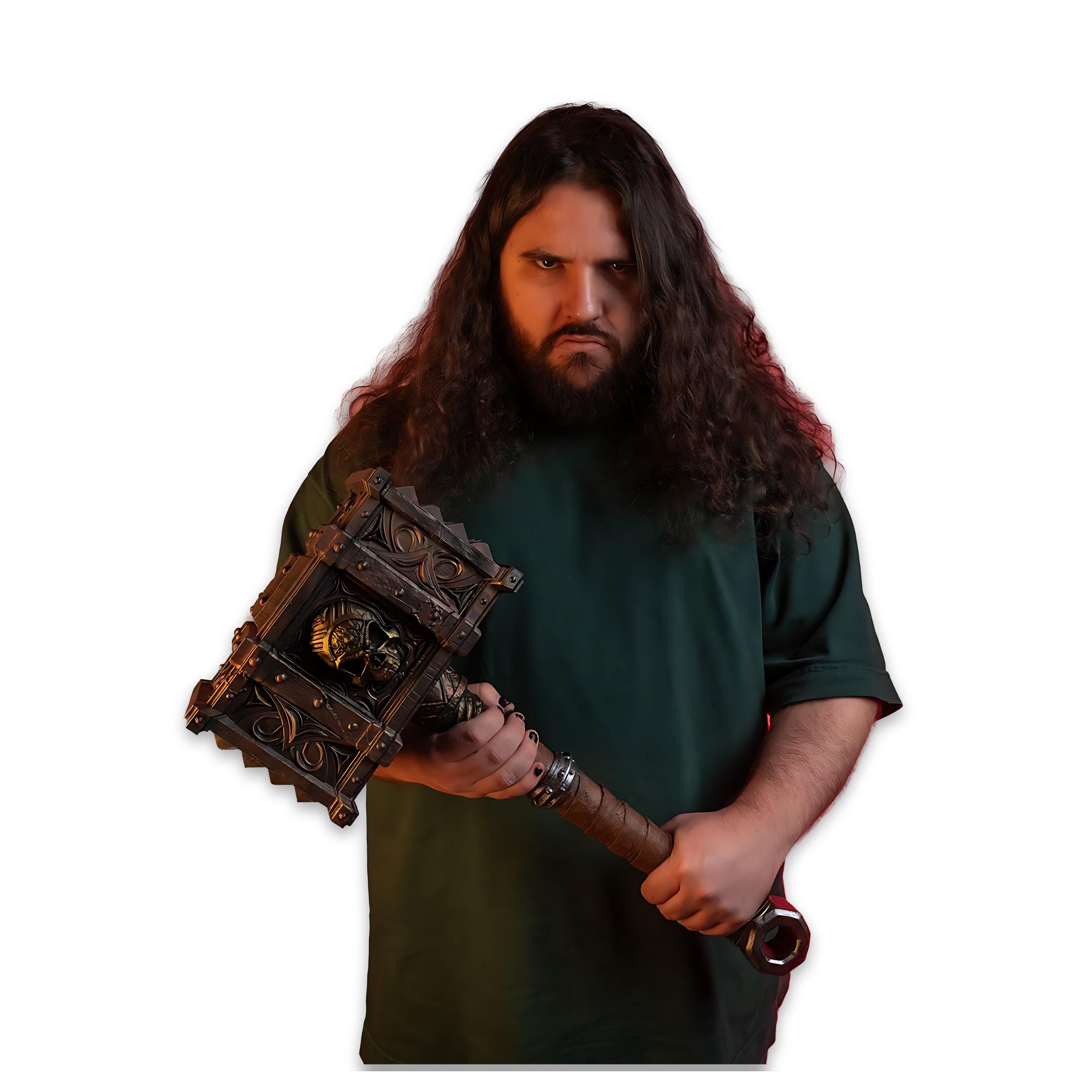 Butcher's Battle Hammer RPG Weapon DND Cosplay Prop - Etsy