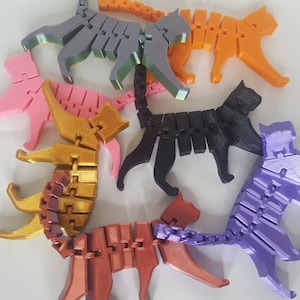 Mini Fidget Cat Toy for Her Gift Fidget Fidget Toy for Him Stim Toy ...