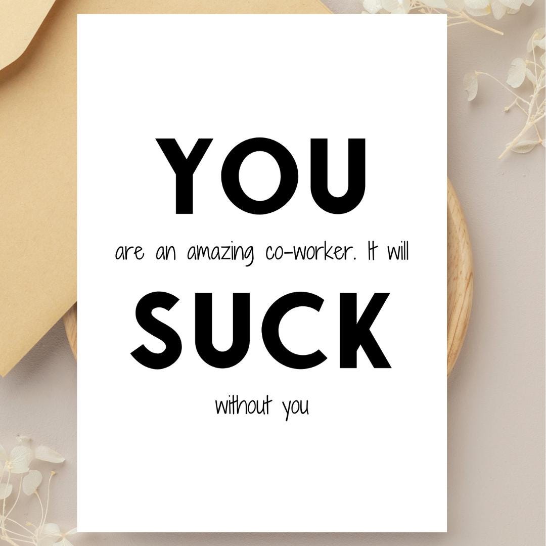 Farewell Card for Co-worker, You’re an Amazing Co-worker Digital Card ...