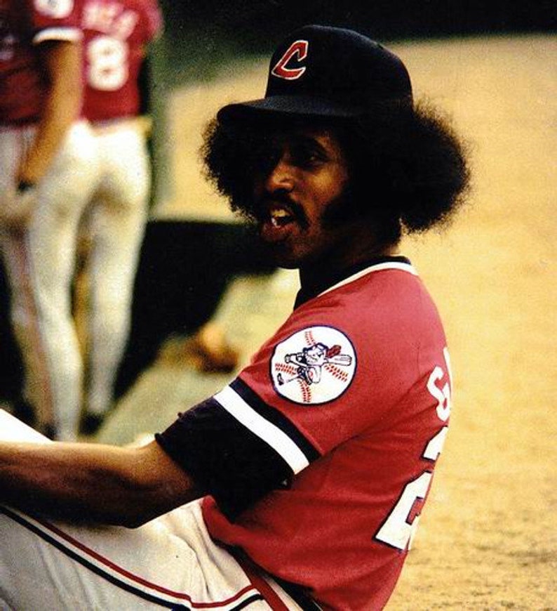 Oscar Gamble Cleveland Indians 1975 Cooperstown Throwback - Etsy