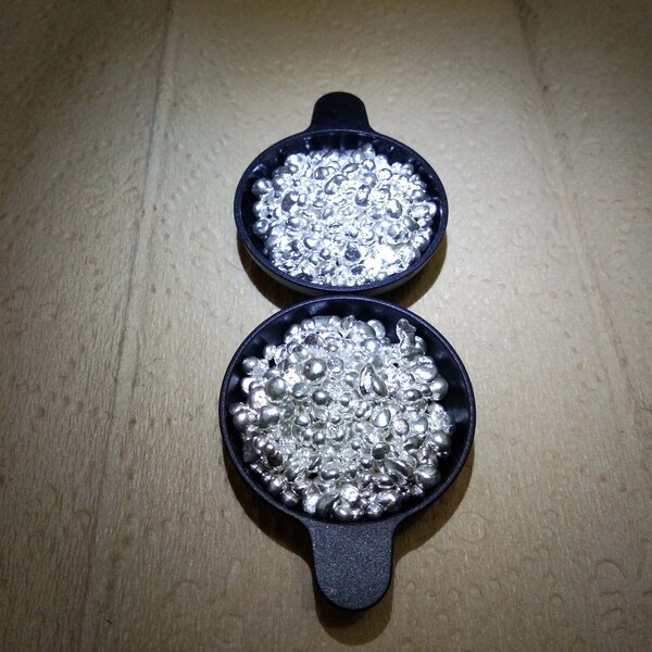 Pure Silver Nugget - Etsy