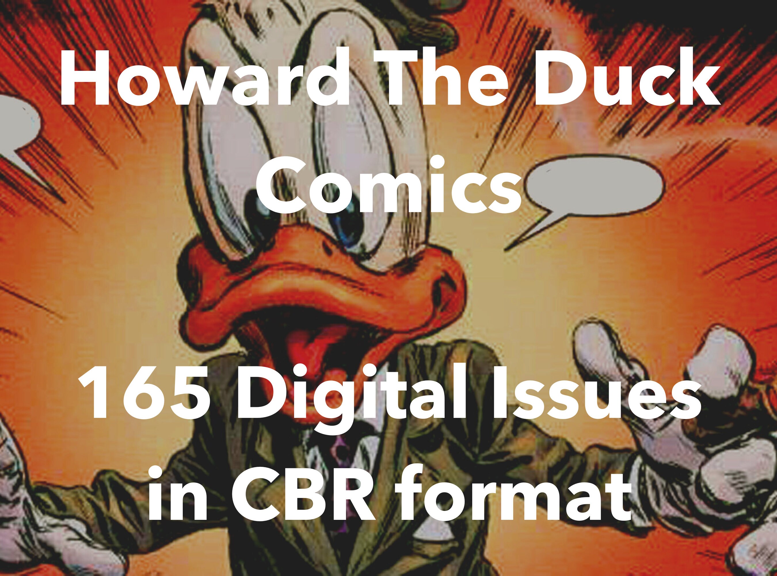 Howard the Duck Comics 165 Issues Digital Comics Comics Howard the Duck ...