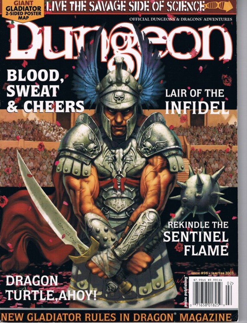 Dungeons and Dragons Magazine Digital Magazine Dungeons - Etsy UK
