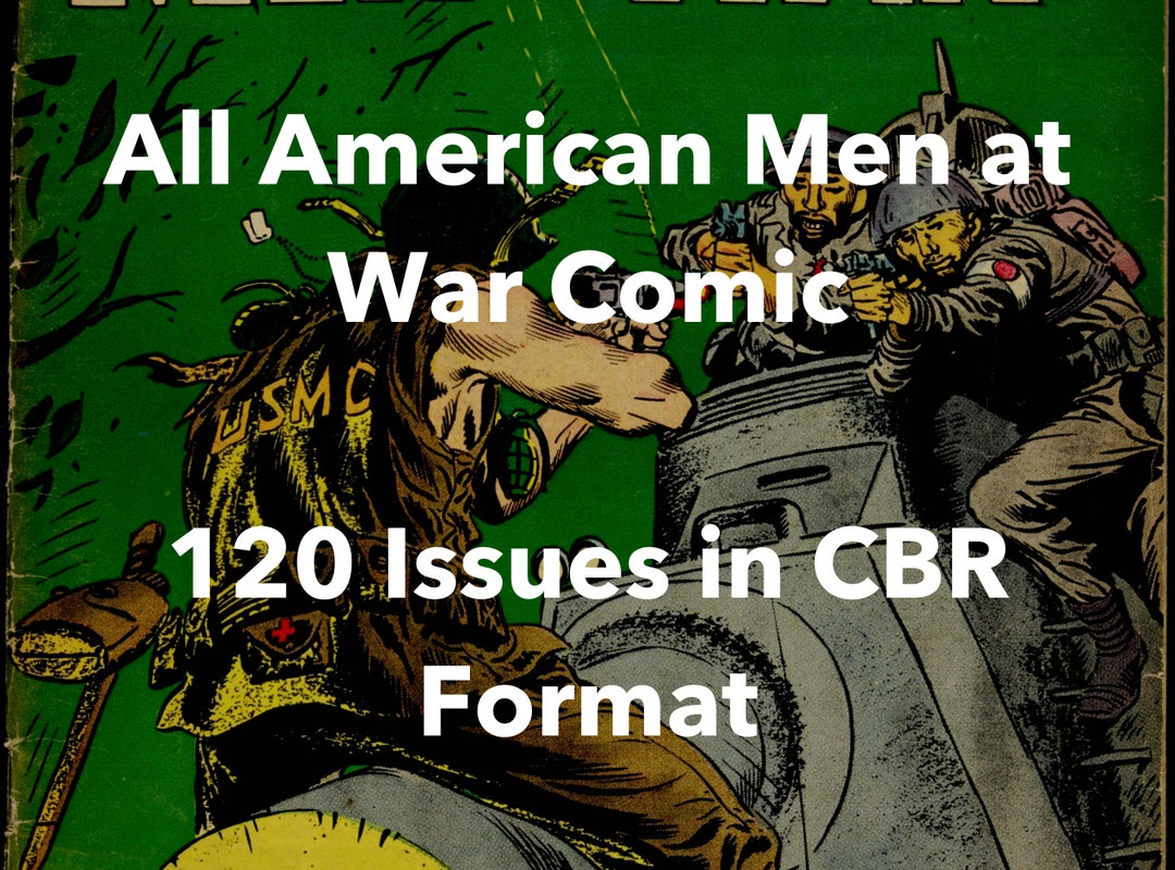 War Comics War Book Digital Comics Comics All American Men at War Comic ...