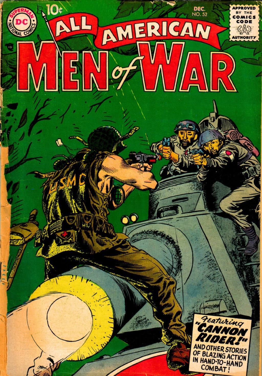 War Comics War Book Digital Comics Comics All American Men at War Comic ...