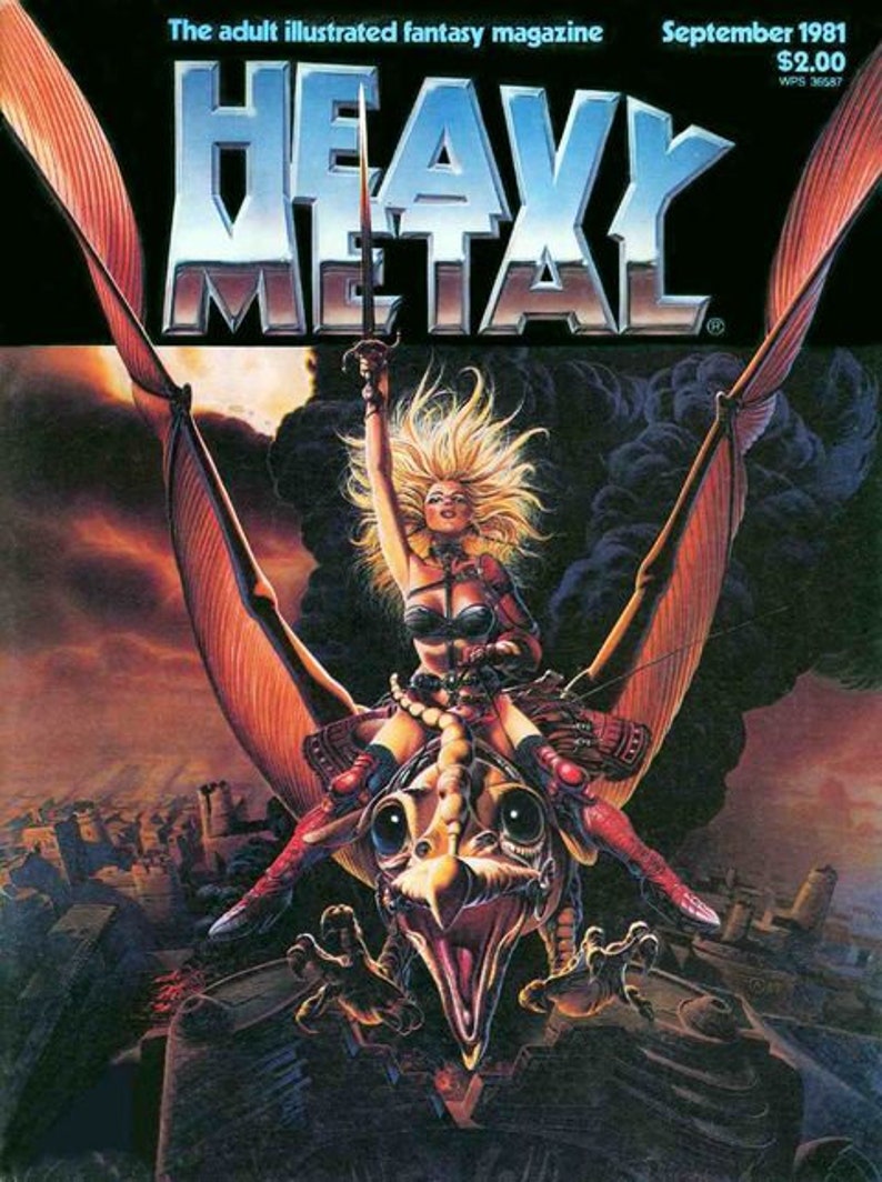 Heavy Metal Magazine Digital Magazine Heavy Metal Illustrated Books ...
