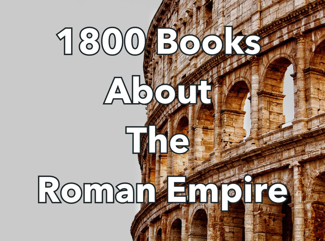 1800 Roman History Books Ancient Rome Roman Gift Ancient Roman World ...