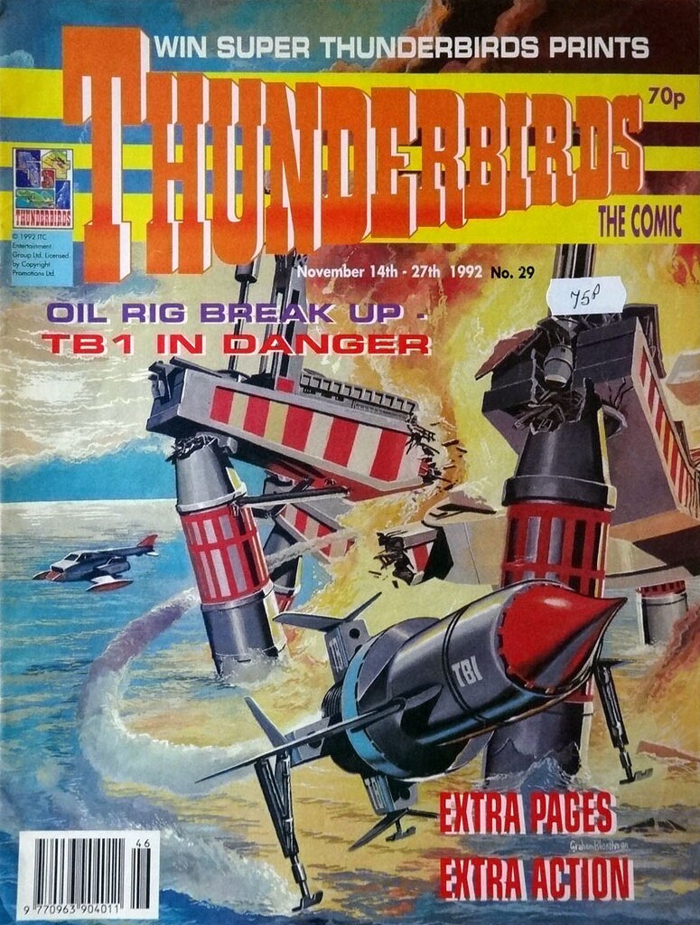 Thunderbirds Comics 101 Issues Digital Comics Comics Thunderbirds Comic Book Vintage Comic Books ...