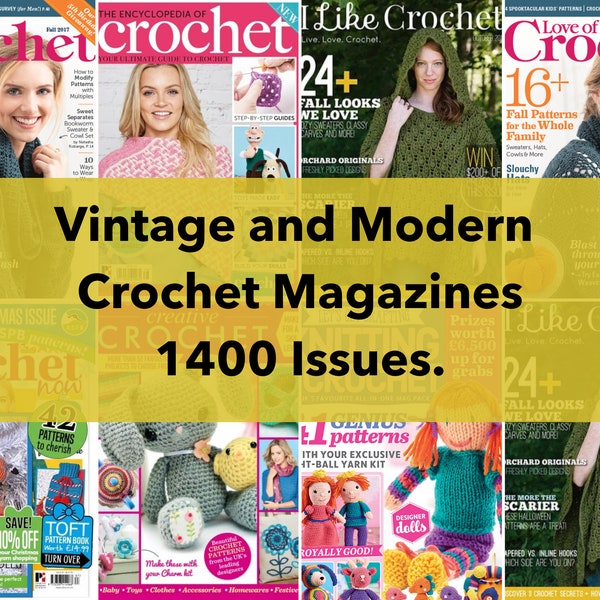Magic Crochet Magazine - Etsy