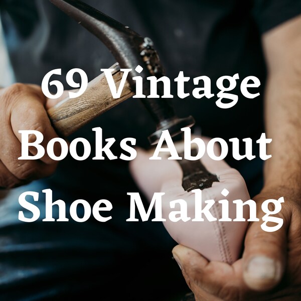 Making Shoes Book - Etsy