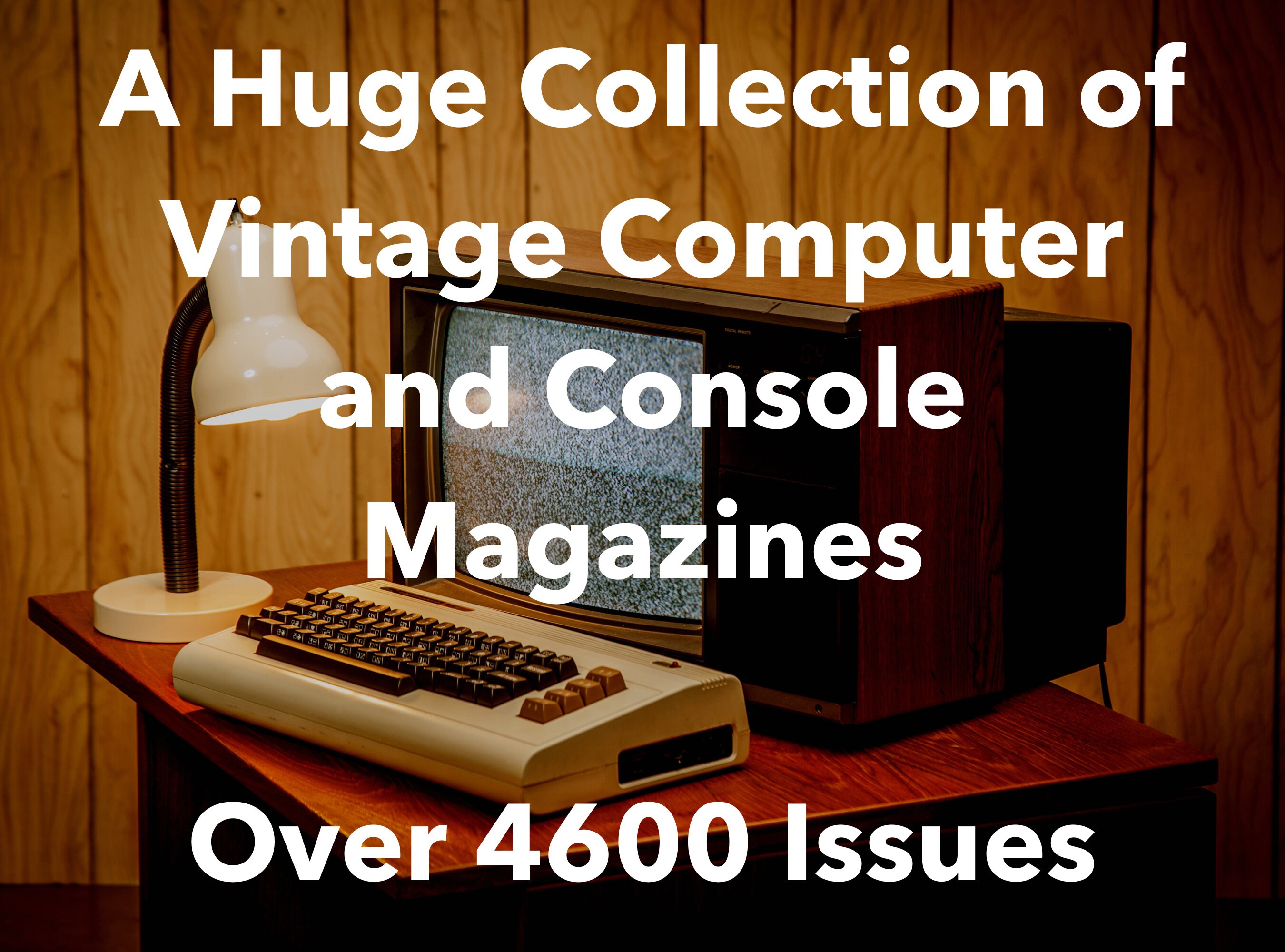 Vintage Computer Magazines Amiga Commodore 4600 Digital Issues Retro ...