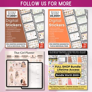 Undated Digital Budget Planner Pdf, Goodnotes Finance Tracker, Money ...