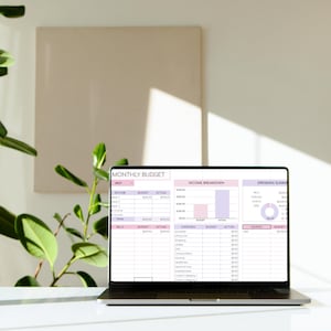 Budget Planner Google Sheet Monthly Budget Spreadsheet Paycheck Budget ...