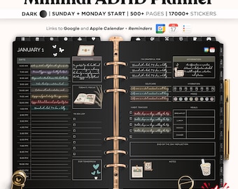 All-in-one Digital Planner 2024, 2025, 2026, Digital Planner, Digital ...