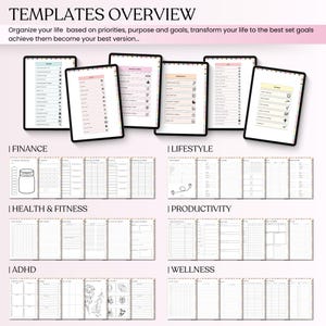 2025-2026 Digital Planner: Rainbow Theme, 17000+ Stickers (goodnotes ...
