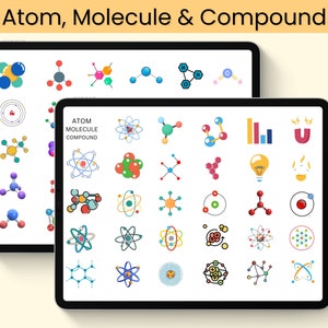 Chemistry & Science Digital Stickers | Hand-drawn iPad Goodnotes, PNG ...