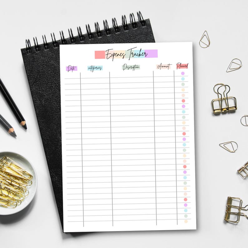 Printable Paycheck Budget Planner: Editable Finance Tracker (PDF) - Etsy