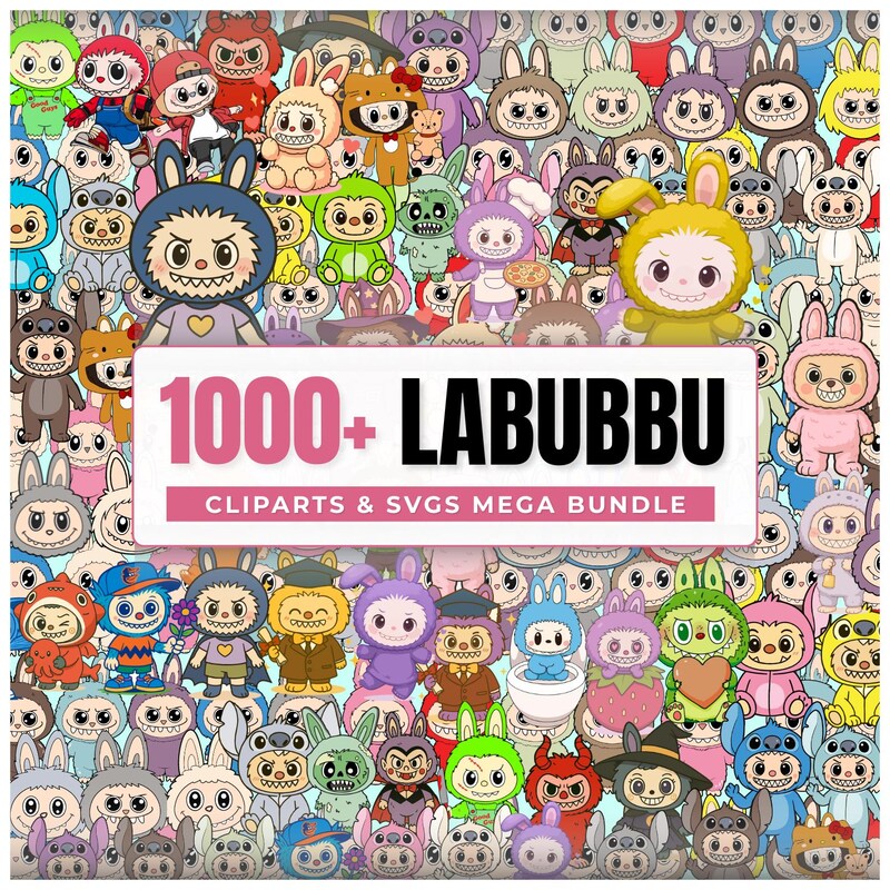 Labubu Vector - Etsy