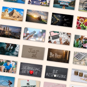 Ultimate Vision Board Kit Bundle 2023 Vision Board Printable Law of ...