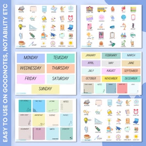 Student Digital Stickers, Study Sticker, Science Sticker, Lab Stickers ...