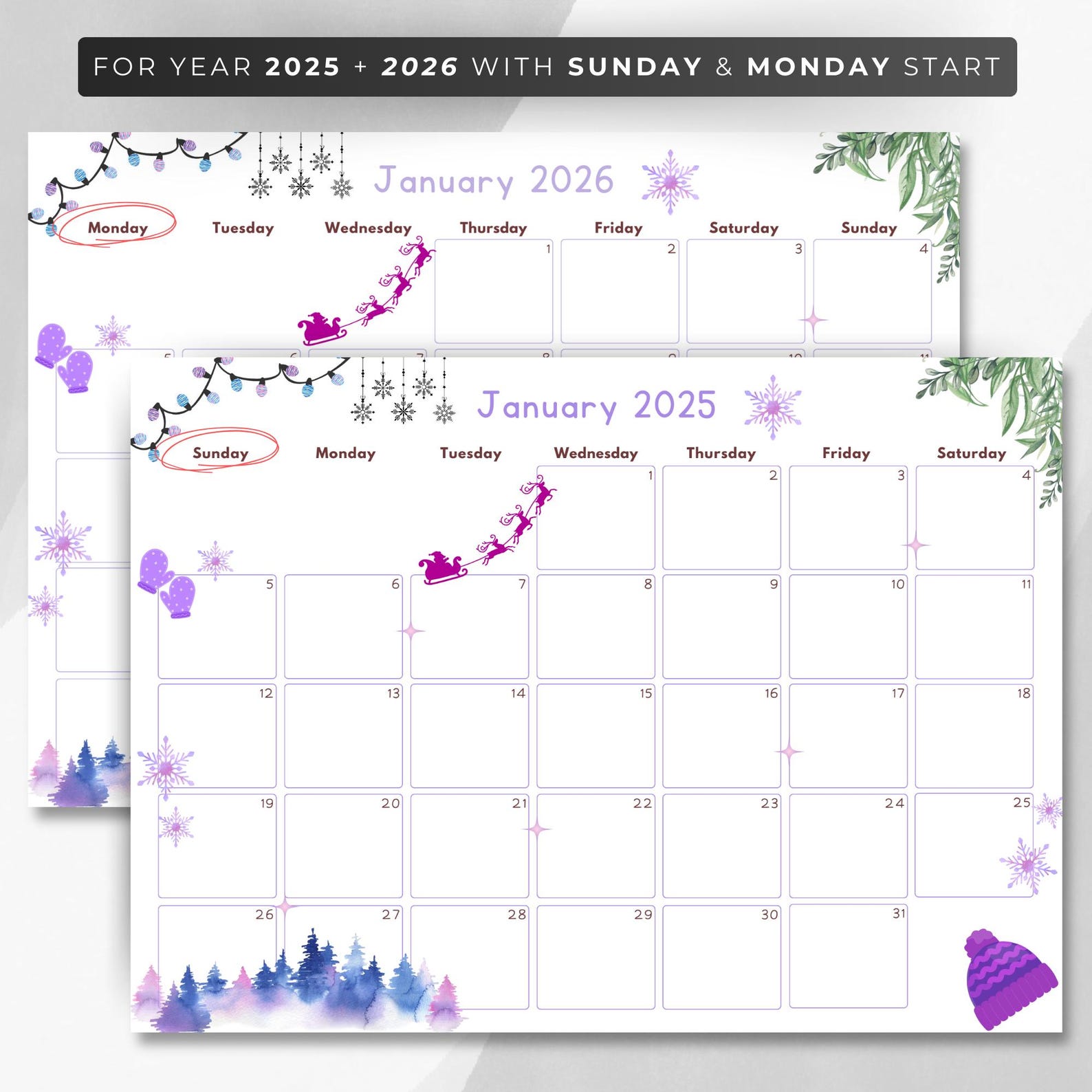 2025-2026 Kids Calendar Printable, Monthly Planner (PDF) - Etsy