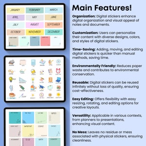 Student Digital Stickers, Study Sticker, Science Sticker, Lab Stickers ...