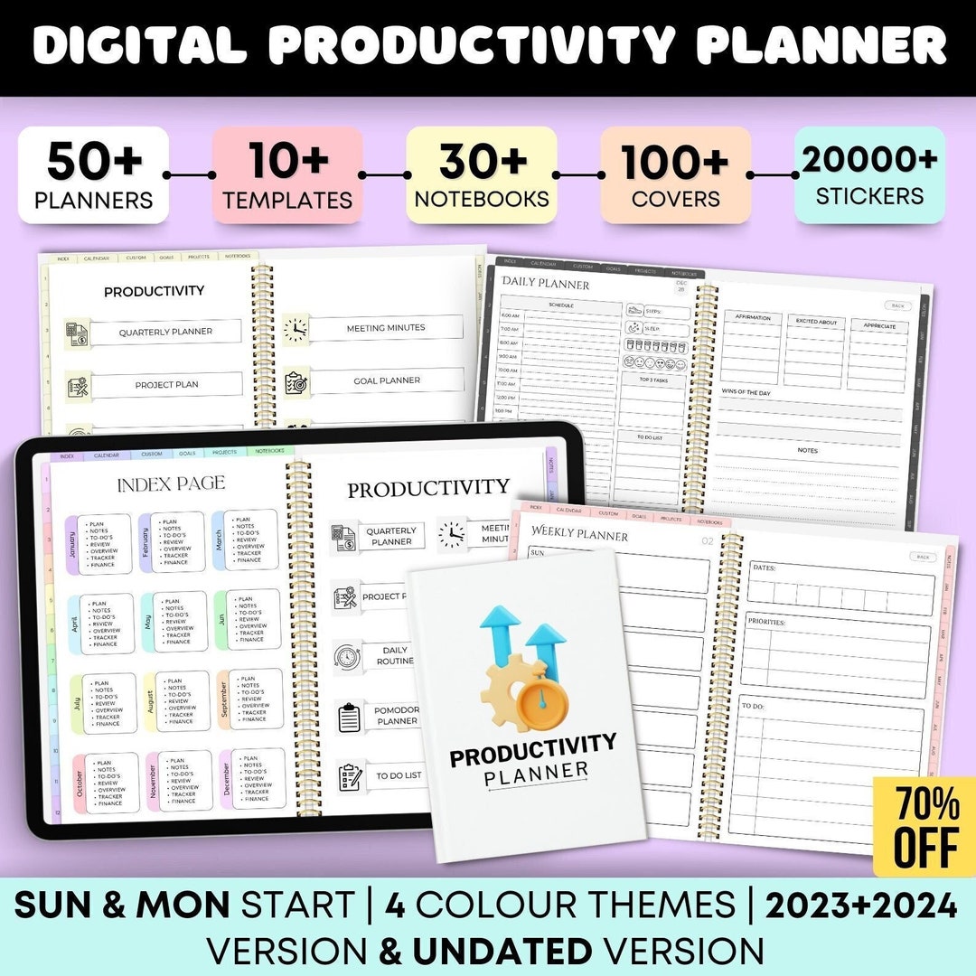To Do List Task Tracker Template Productivity Planner Daily Weekly ...