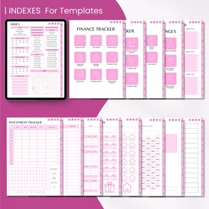 Digital Budget Planner: Finance Tracker With Stickers (goodnotes ...