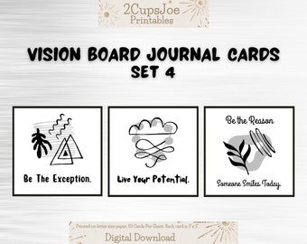 Printable Swear Word Affirmation Cards Vision Board - Etsy