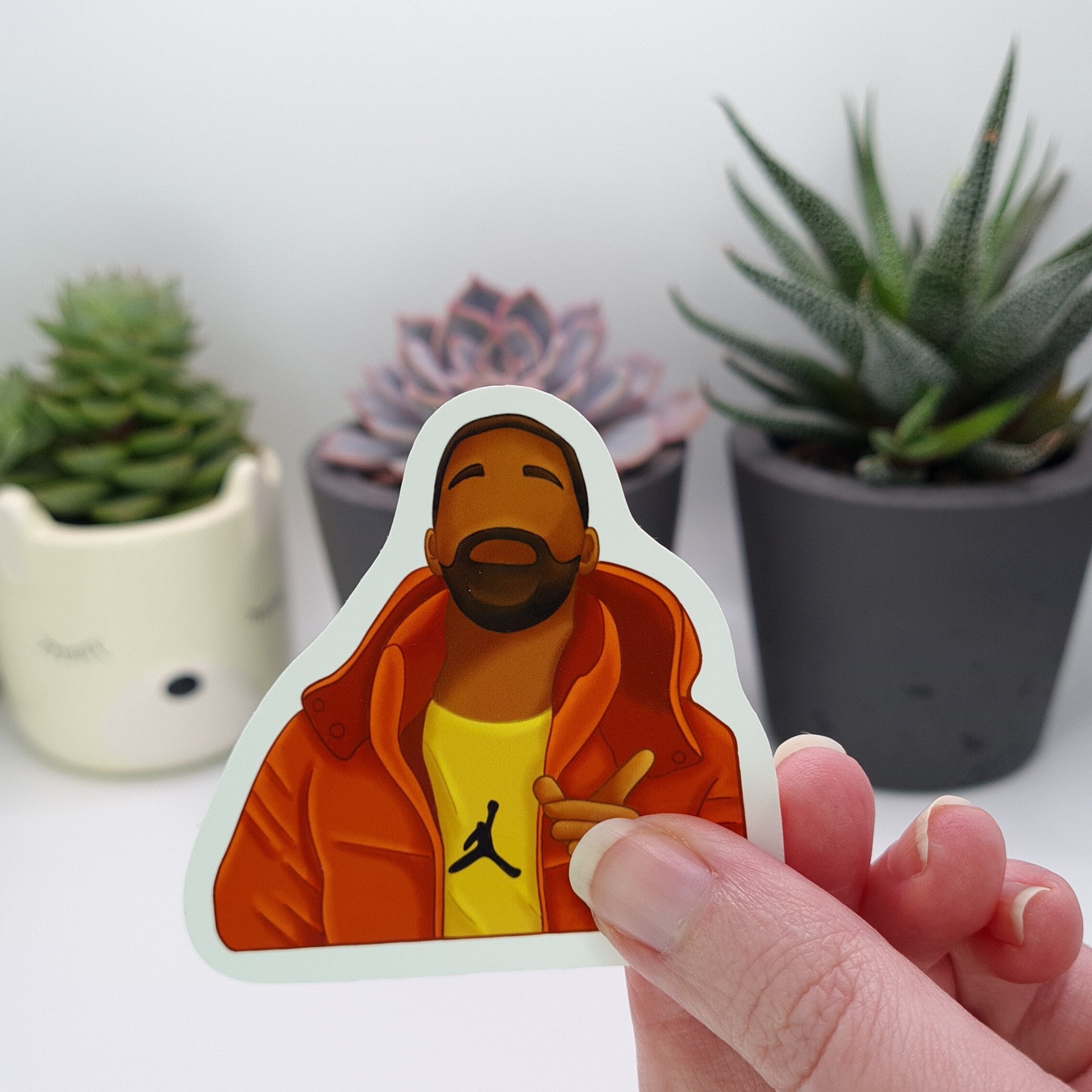 Drake Meme Fun / Funny / Pun Vinyl / Decal / Planner Sticker Set - Etsy