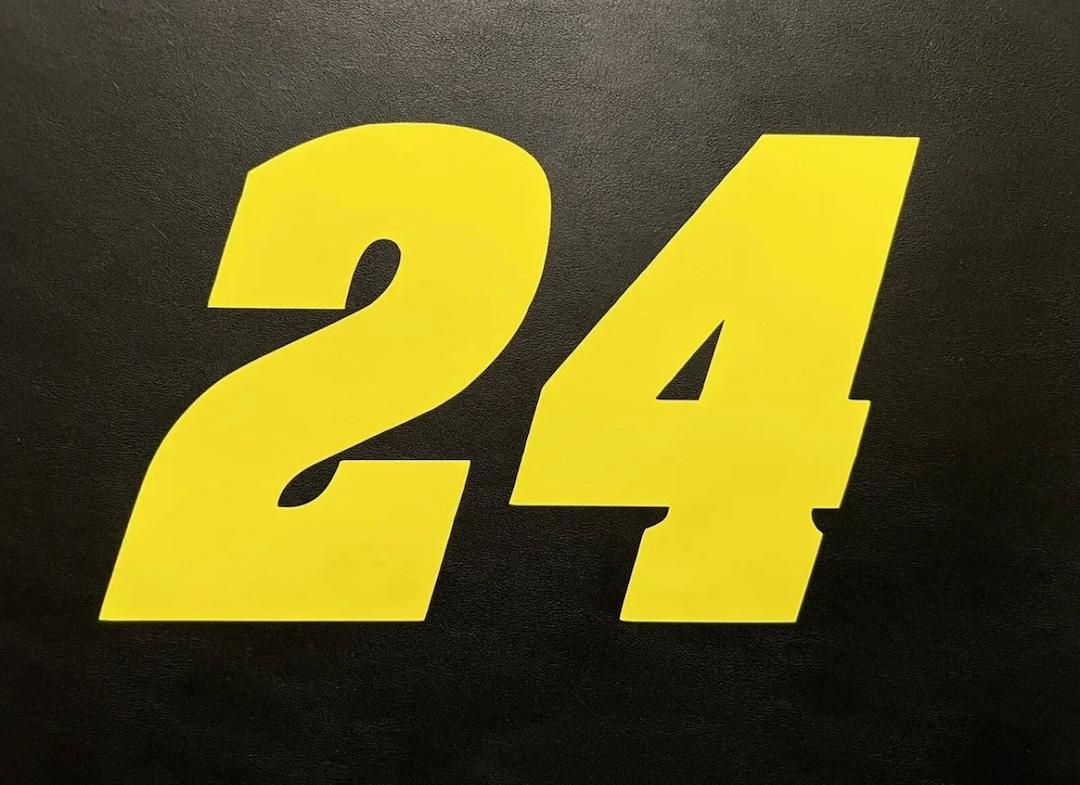 Jeff Gordon/william Byron #24 Vinyl Decal - Etsy