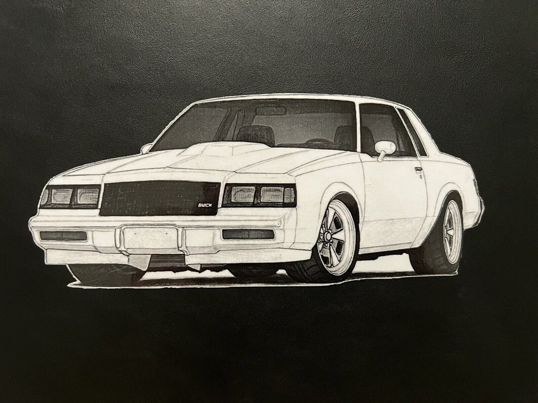 Buick Regal Grand National Vinyl Sticker - Premium Vinyl - Decal Size ...