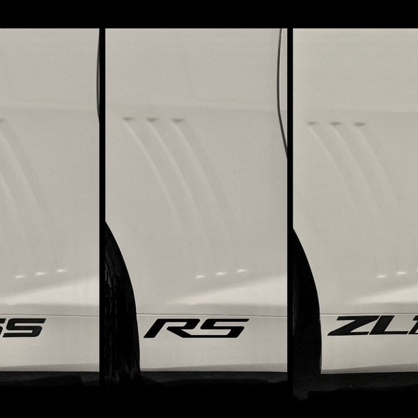 Camaro Zl1 Decals - Etsy