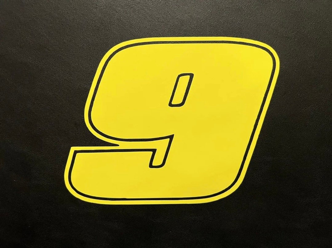 Chase Elliott # 9 Vinyl Decal Sticker Championship Color 4x7 Inch - Etsy