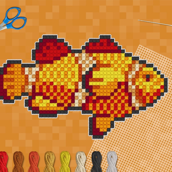 Plastic Canvas Fish - Etsy