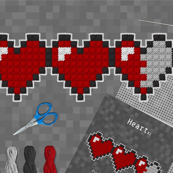 Video Game Plastic Canvas Pattern - Etsy