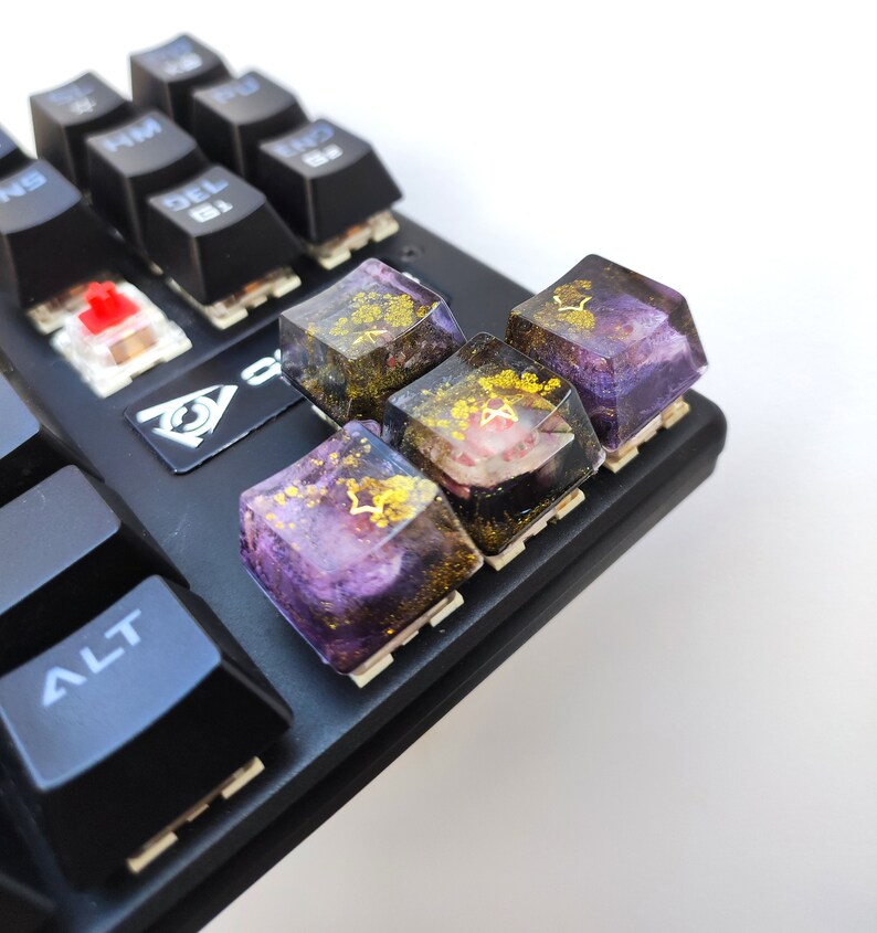 Artisan Keycap Custom Resin Keycap Esc Shift Spacebar - Etsy