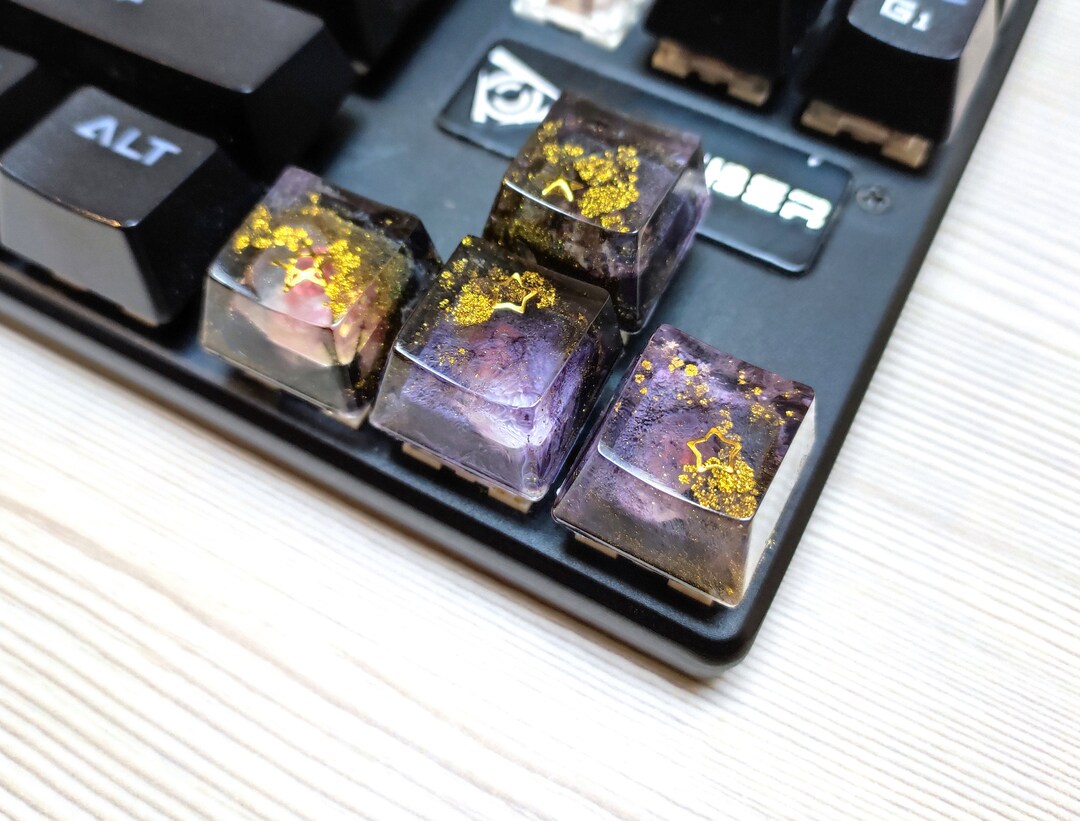 Artisan Keycap Custom Resin Keycap Esc Shift Spacebar - Etsy