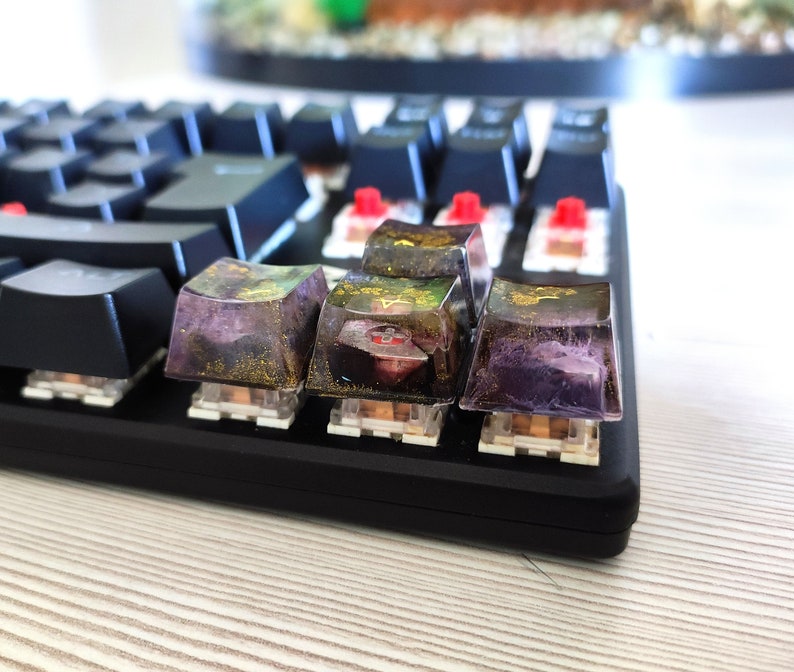 Artisan Keycap Custom Resin Keycap Esc Shift Spacebar - Etsy