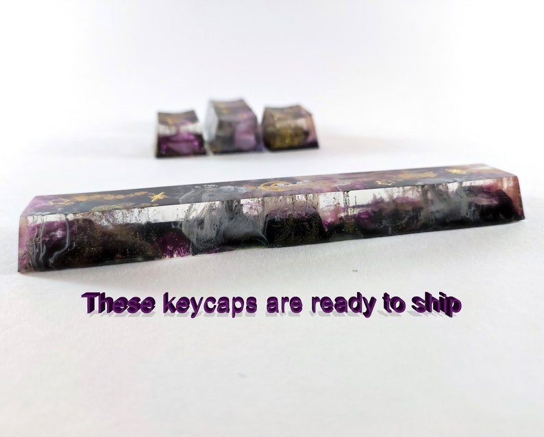 Artisan Keycap Custom Resin Keycap Esc Shift Spacebar - Etsy