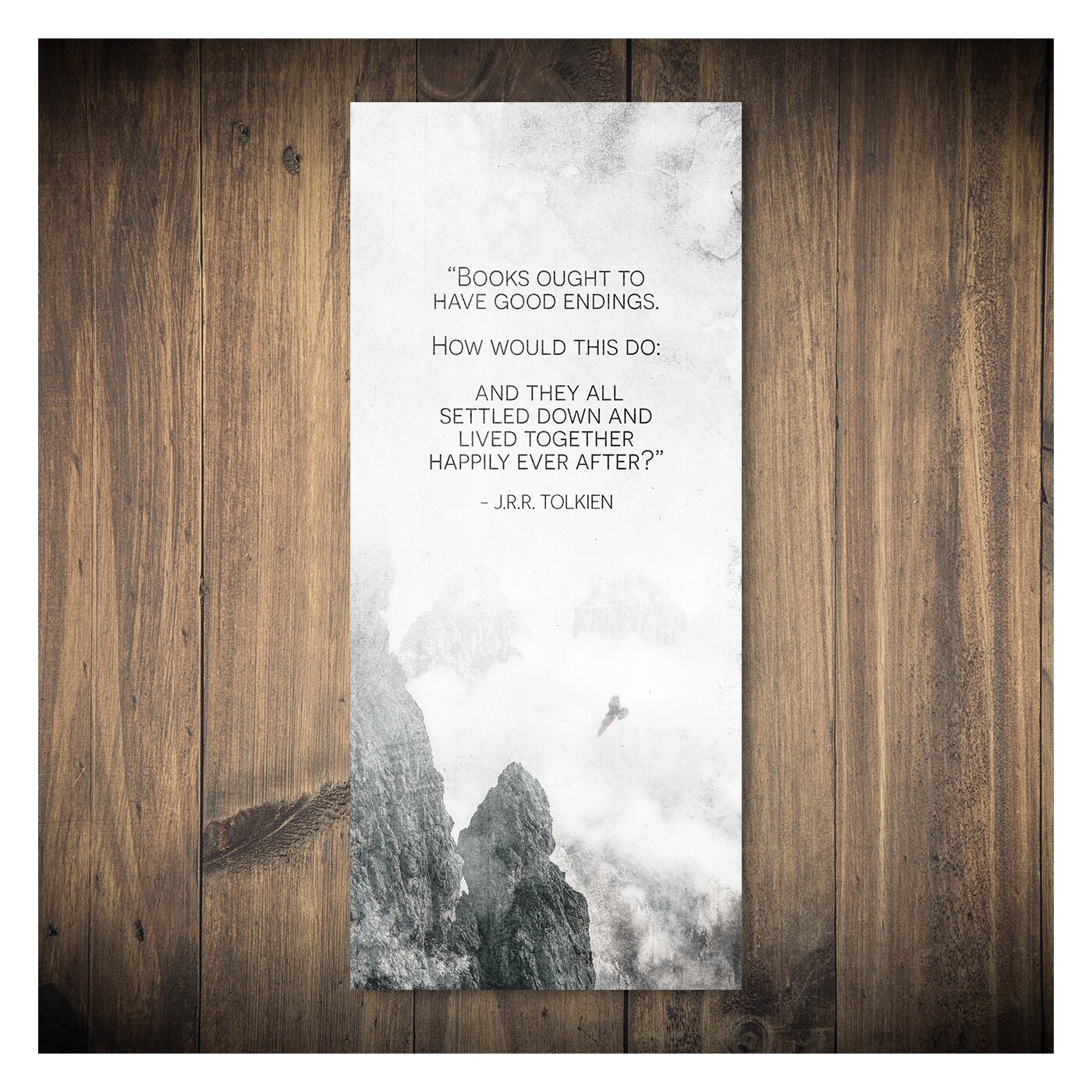 3 Printable Tolkien Bookmarks Tolkien Quotes J.R.R. Tolkien Lord of the ...