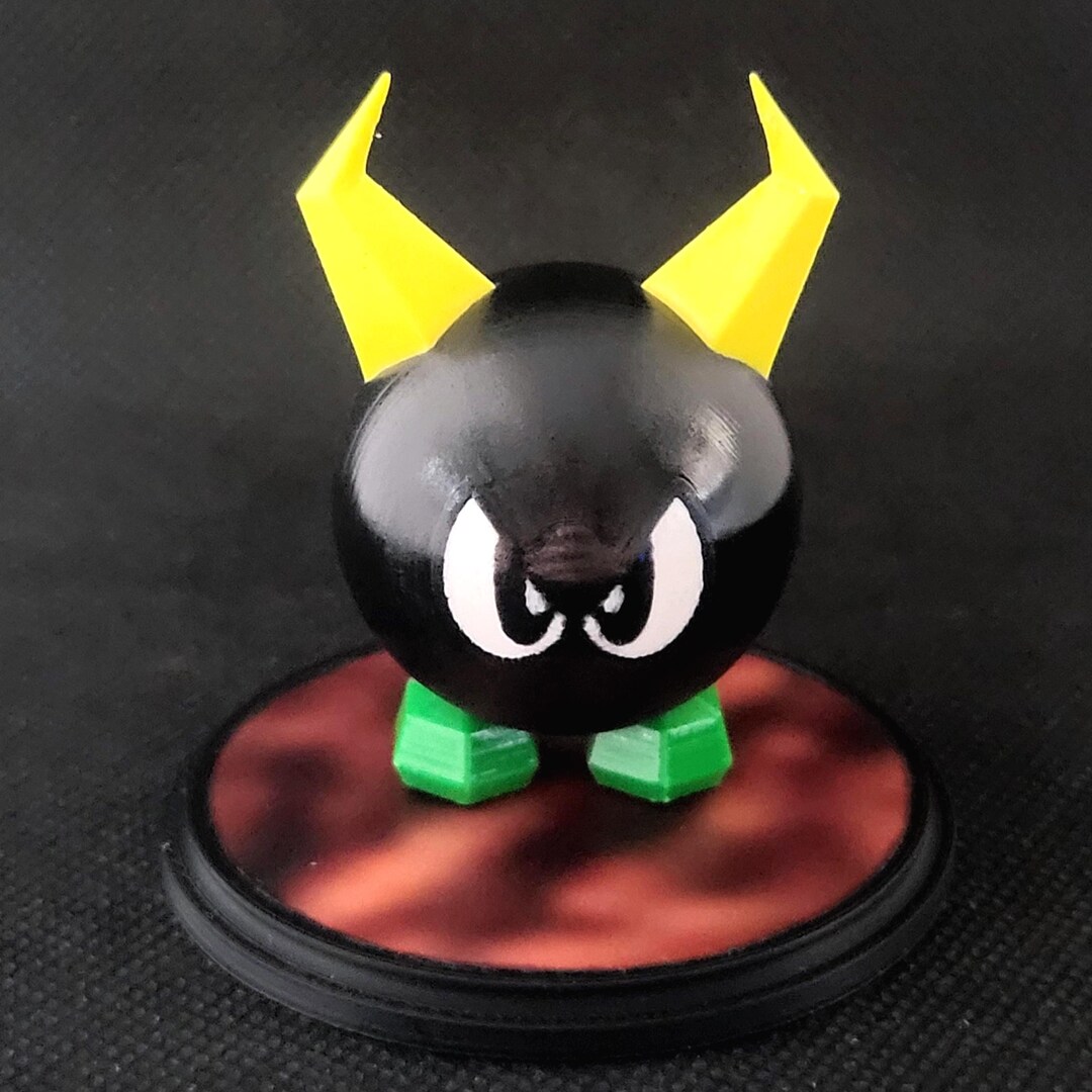 Bully - Mario 64 3D Printed Style Figure - Etsy