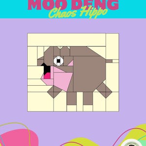PDF Pattern: Moo Deng - Etsy
