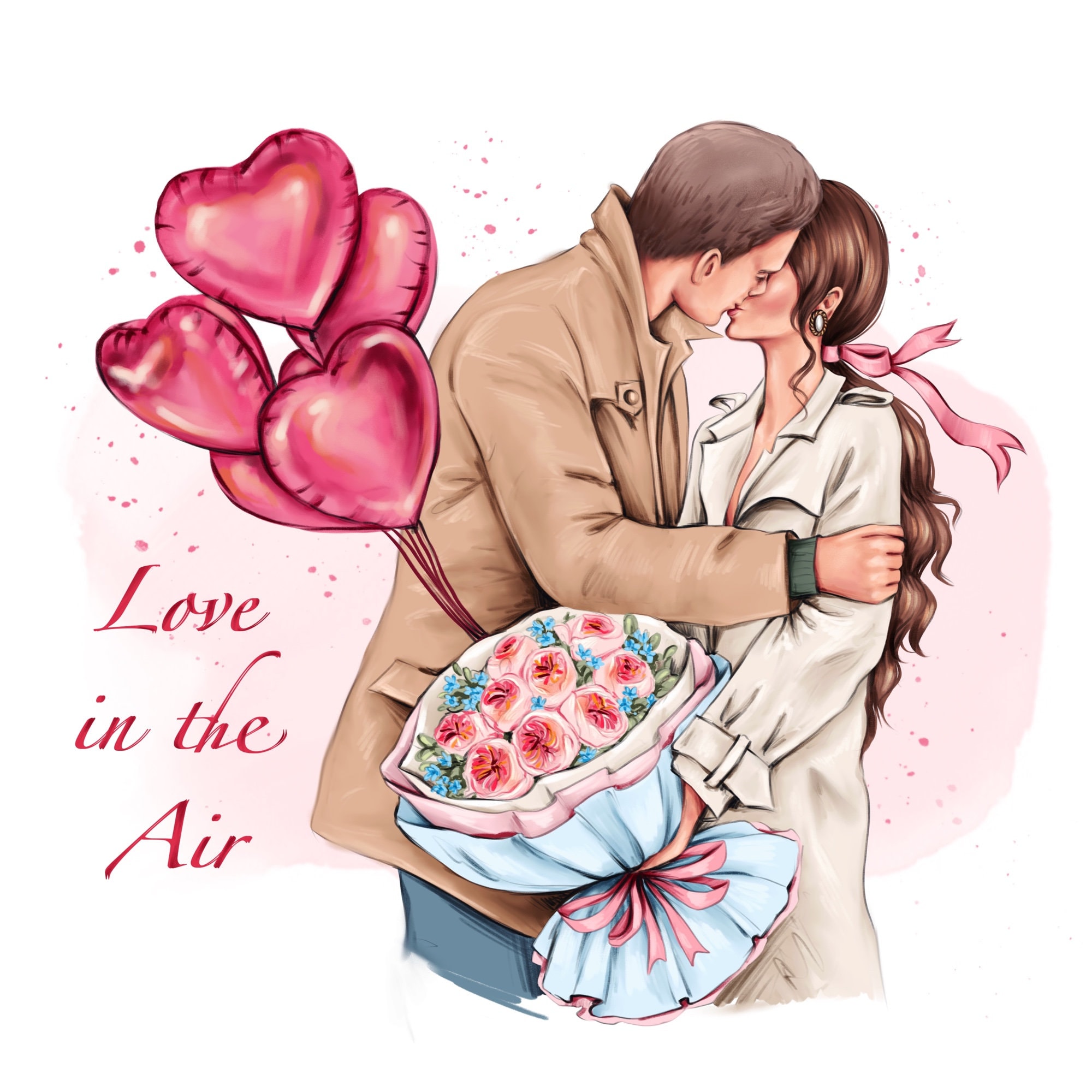 Valentines Day Clipart, Love PNG, Valentine PNG, Heart Clipart ...