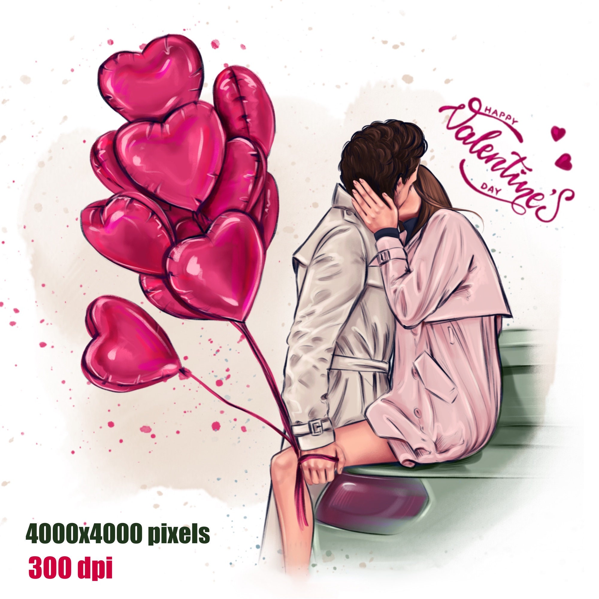 Valentines Day Clipart, Love PNG, Valentine PNG, Heart Clipart ...